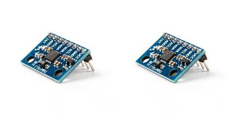 2 Pcs Pre Soldered Mpu 6050 Module Gy 521 Module 6 Dof 6 Axis Accelerometer Sensor Raspberry