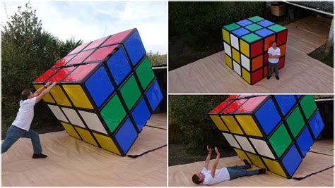 The Worlds Largest Rubiks Cube Guinness World Records