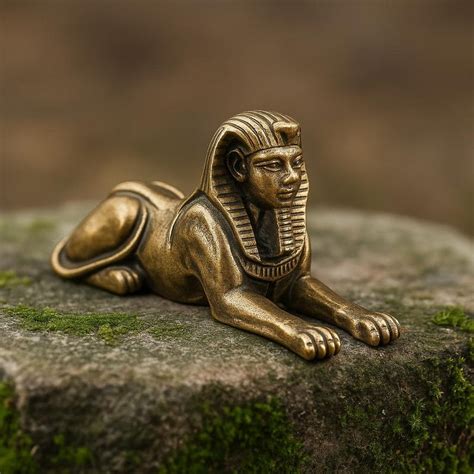 Brass Sphinx Etsy