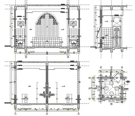Drawings Details Of RCC Structural Blocks Dwg Autocad File