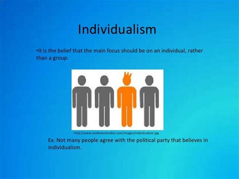 Individualism Meaning
