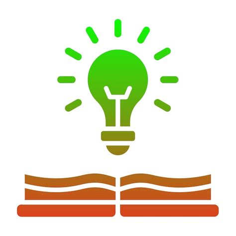 Knowledge Icon Premium Vector