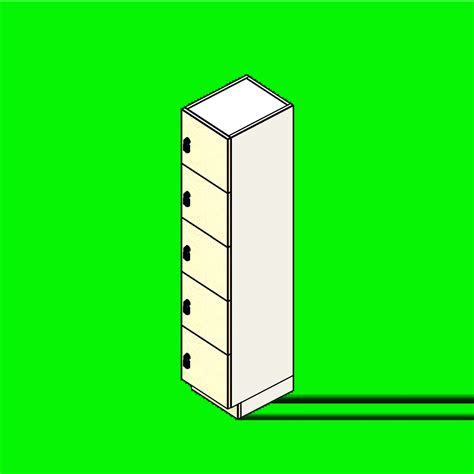 Multi Door Plastic Laminate Storage Lockers