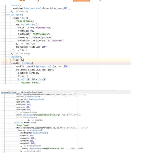 Solved FLUTTER I Am Trying To Have Chegg