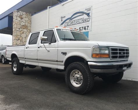 1997 Ford F 250 Crew Cab 73 Diesel 4x4 Short Bed