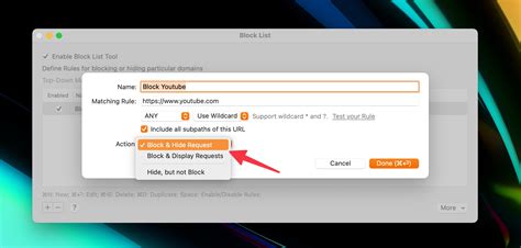 [iOS][Block List] Block with options · Issue #1723 · ProxymanApp/Proxyman · GitHub