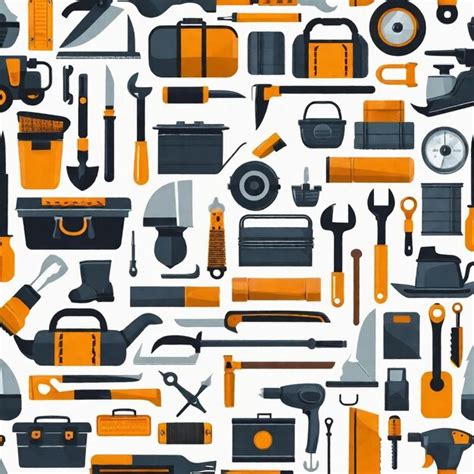 Premium Photo Essential Tools For Different Trades