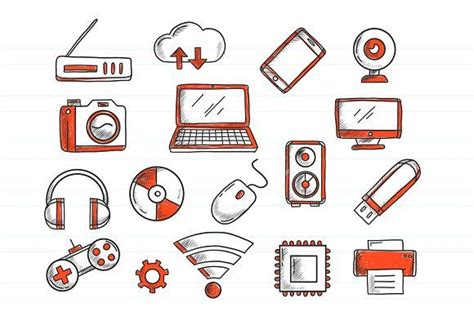 Technical Drawing Basic Technology Doodles By Jumsoft On