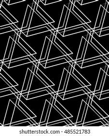 Grid Mesh Seamless Monochrome Pattern Intersecting Stock Illustration Shutterstock