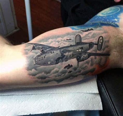Fighter Jet Tattoo
