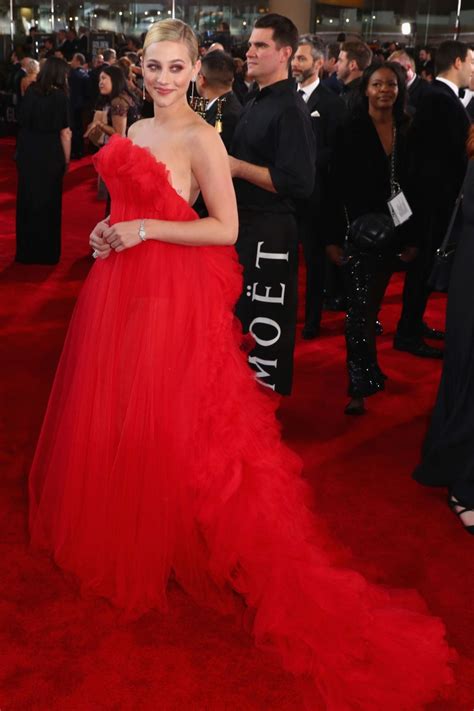 Lili Reinhart 2019 Golden Globe Awards Red Carpet • Celebmafia