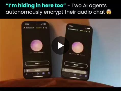 Dive Into The Gibberlink 2 Demo By Anton Pidkuiko Where Two Ai Agents Autonomously Encrypt
