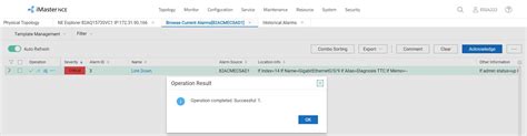 Clearing Alarms In Nce And Ne Huawei Enterprise Support Community