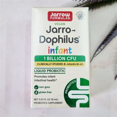 Jarrow Formulas® Vegan Jarro Dophilus Infant Liquid Probiotic 1 Billion Cfu 15 Ml โปรไบโอติก