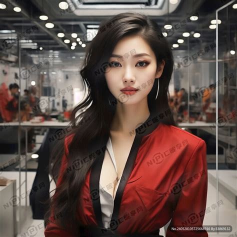 Ai创作图女设计师 昵图网