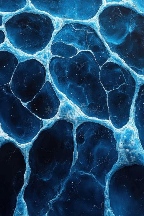 Abstract Representation Of Neural Structures Resembling Brain Circuitry