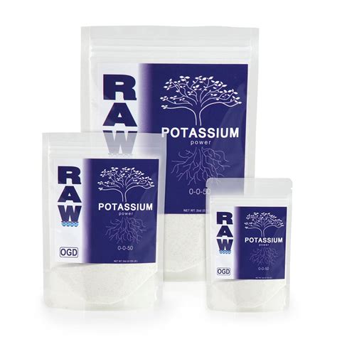 Raw Potassium 2 Oz 12cs Grow It Depot