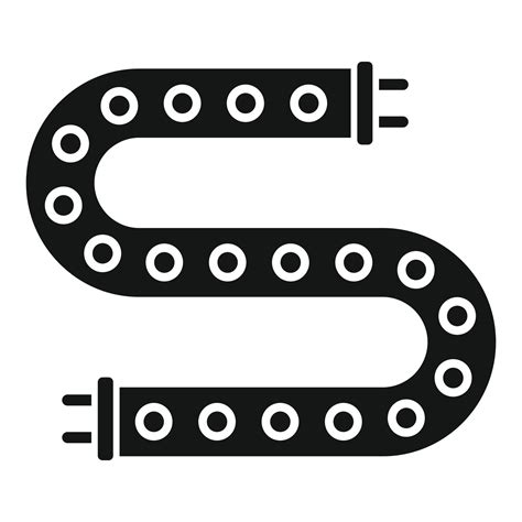 Border Led Strip Icon Simple Vector Diode Light 15108205 Vector Art At Vecteezy