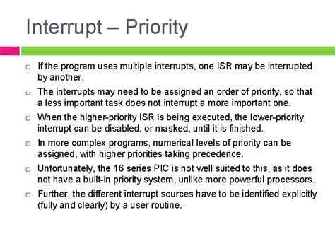 Eet 203 Microcontroller Systems Design Interrupt Programming Objectives