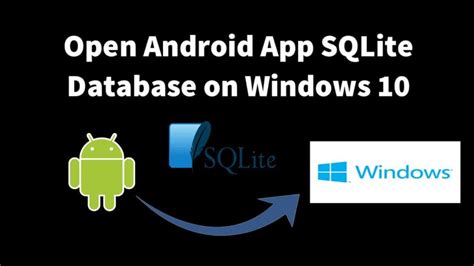 Browse Sqlite Database On Windows 10 Tech Videostack