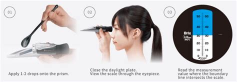 Refractometer Measuring Brix Soluble Solids In All Type Of Liquid