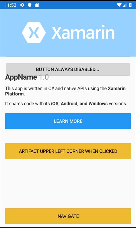 Bug Navigating To Another Page Issue Xamarin Xamarin Forms GitHub