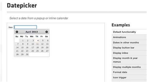 Jquery Datepicker Calendar Icon At Collection Of