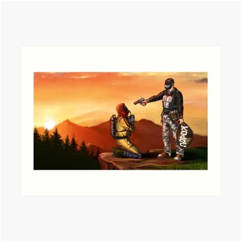 Rust Game Art Prints Redbubble