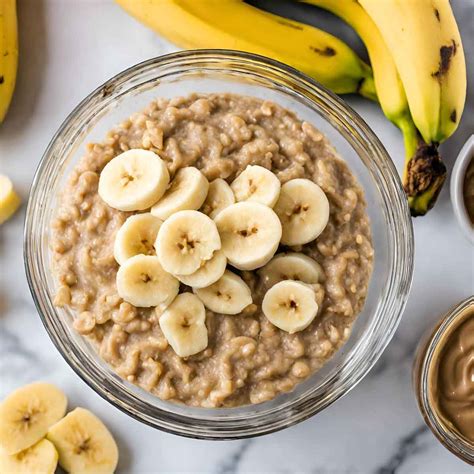 Healthy Peanut Butter And Banana Oatmeal Recipe Mrqoi