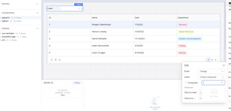 control component action doesn t list any components · issue 39