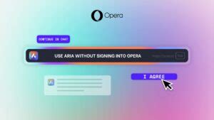Aria AI Now Available In Opera Without Sign In Blog Opera News