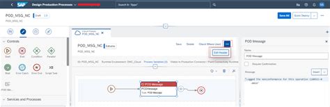 Message Display On Operation Pod Automatically Dur Sap Community