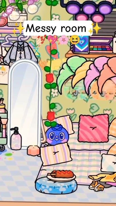 Toca Boca Messy Room Tour 🤪 Tocaboca Tocahouse Youtube