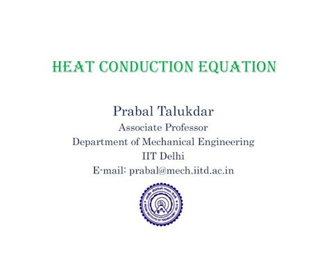 Pdf 3 Heat Conduction Equation Compatibility Mode Dokumentips