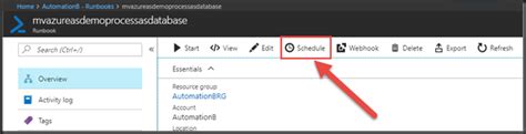 processing azure analysis services using azure automation mark