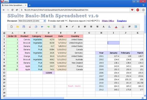 Download Ssuite Basic Math Spreadsheet V10 Freeware Afterdawn