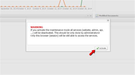 activate maintenance mode pimcore tutorial fastcomet