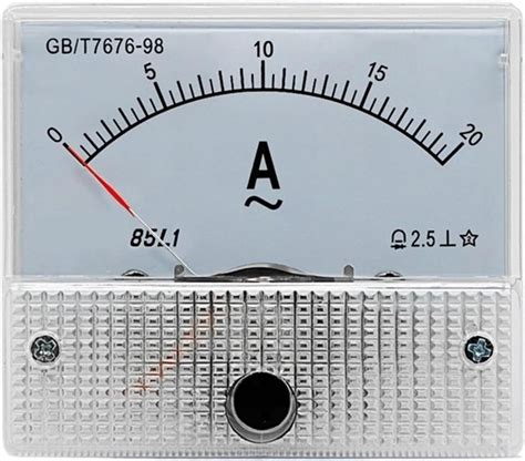 Analog Amp Meter Gauge Ac Ammeter Current Meter 85l1 Panel Analog