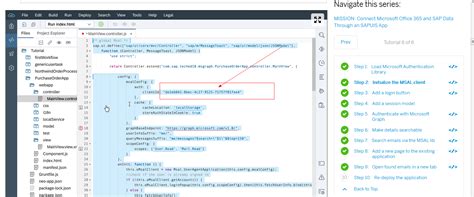 Connect To Microsoft Graph · Issue 3586 · Sap Tutorialstutorials · Github