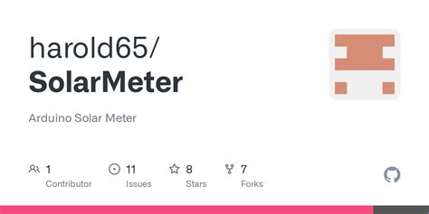 Github Harold65solarmeter Arduino Solar Meter