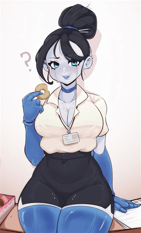 Rule 34 Android Beepo Chunkymoon Donut Office Office Lady Robot Robot Girl 11431165