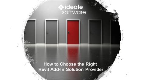 Ideate Software Are You Thinking About Adding A Revit