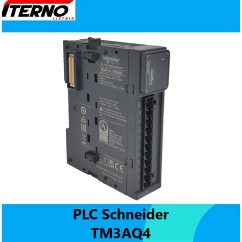 Jual TM3AQ4 PLC Schneider Analog Output Kota Tangerang Iterno Listrik Tokopedia