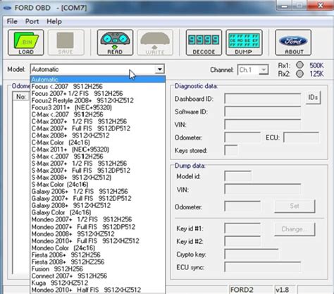 Us 38 00 Ford Obd2 Odometer Correction And Immobiliser Key Programmertool