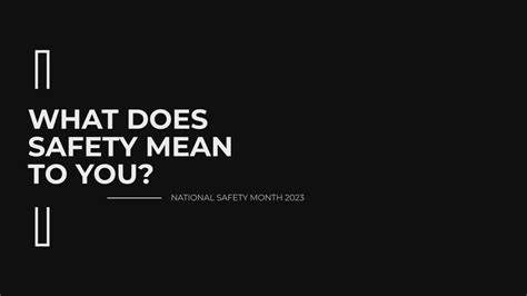 Dvids Video What Does Safety Mean To You