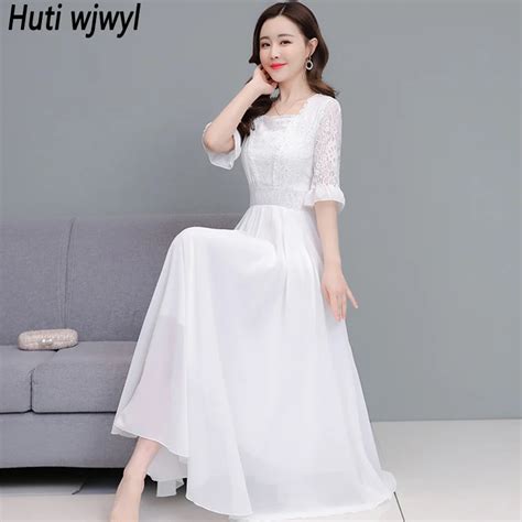 여성용 우아한 화이트 이브닝 드레스 2023 빈티지 파티 레드 웨딩 롱 드레스 레이스 섹시 바디콘 시크 무도회 맥시 드레스 봄 여름 Aliexpress