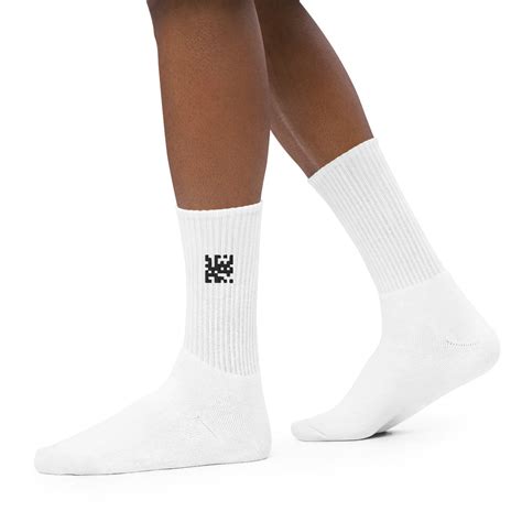 White Socks Qr Code