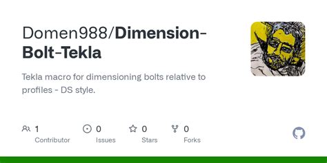 GitHub Domen988 Dimension Bolt Tekla Tekla Macro For Dimensioning