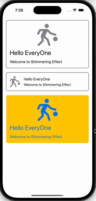 Swiftui Iosdeveloper Skeletonview Shimmereffect Freelanceios