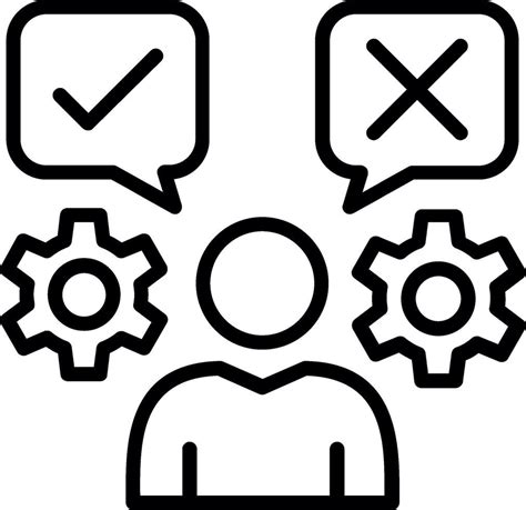 Decision Making Line Icon Design 52377301 Vector Art At Vecteezy